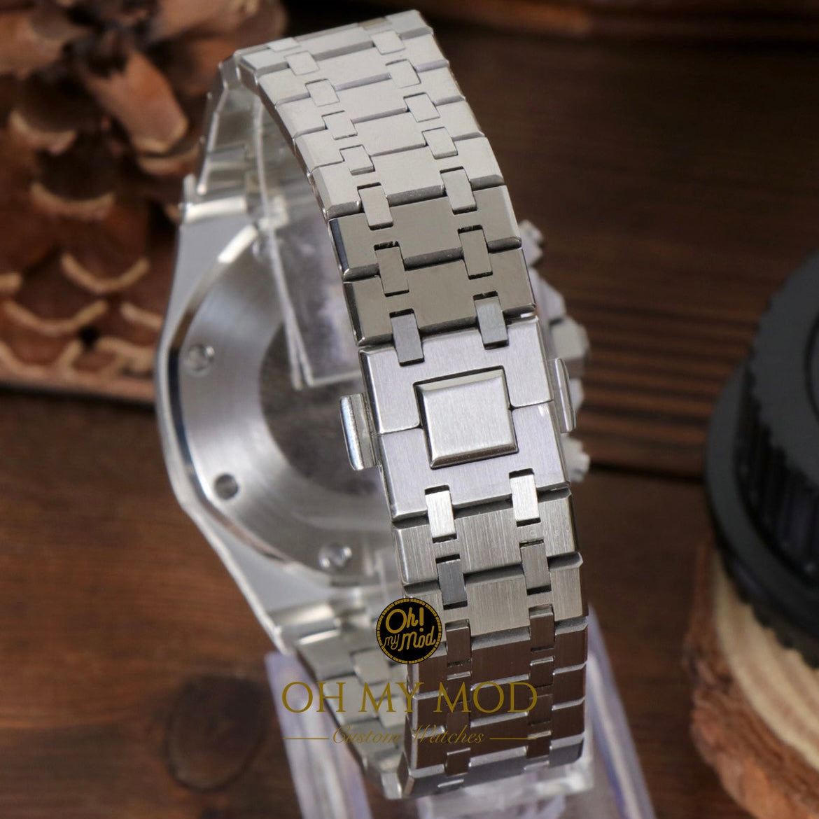 Seiko Mod Royal Oak "Navy" – Oh My Mod Watches