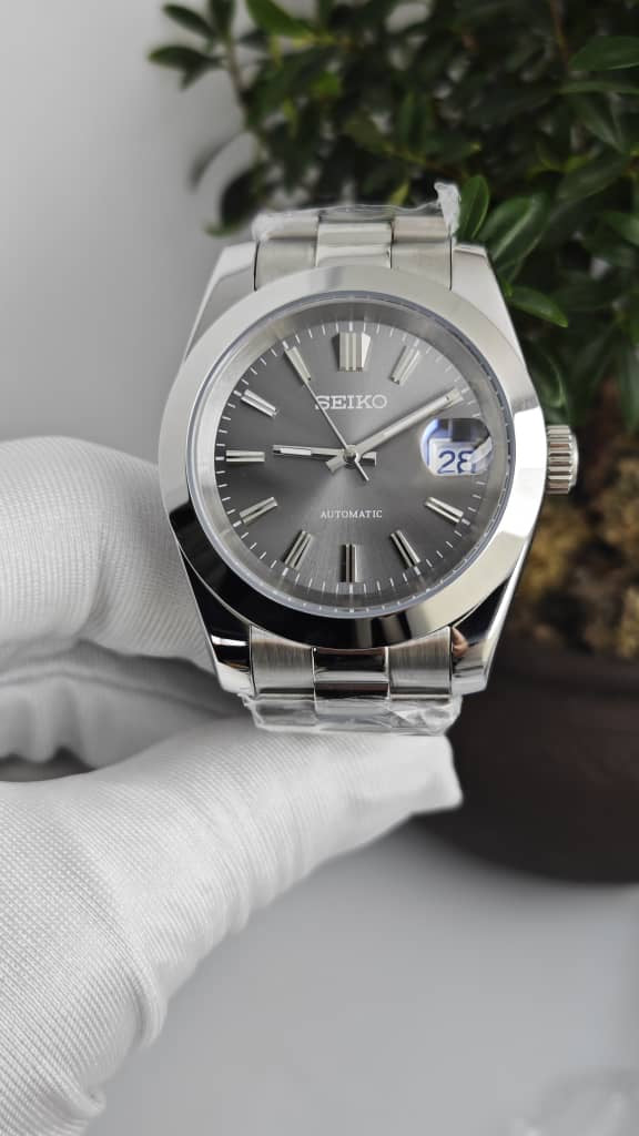 Seiko Mod Datejust "Grey" – Oh My Mod Watches